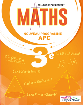 MATHS SECONDAIRE - EDITIONS SUPERNOVA